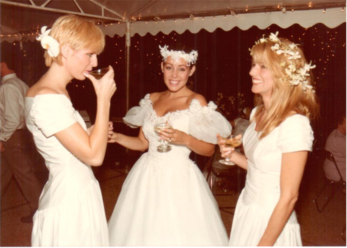 Michelle Nussbaumer Looks Back On Her Iconic '80s Wedding