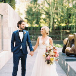 Abby Brehm and Robert Cowlishaw Tie the Knot in a Whimsical Garden ...