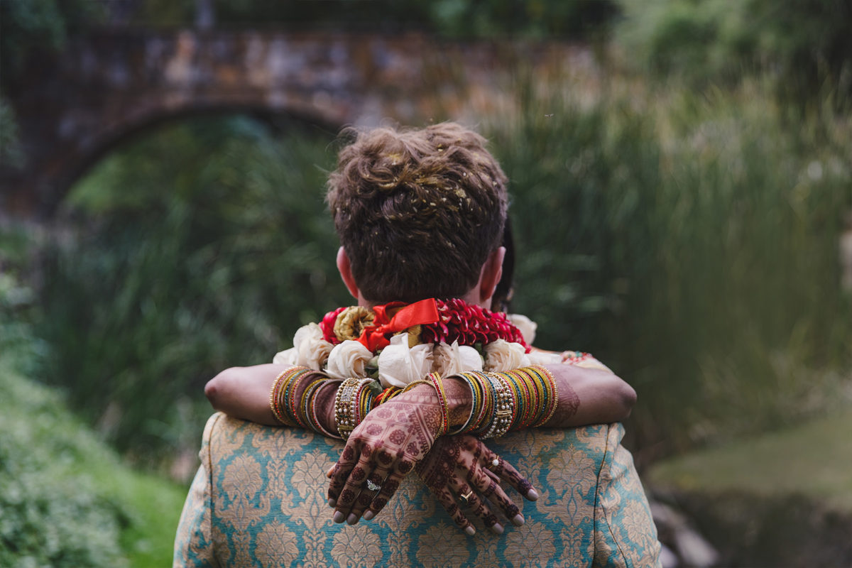 Two Worlds Seamlessly Come Together at Saumya Tayi and Kyle Blackburn's ...