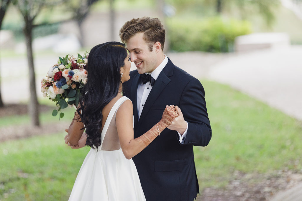 Two Worlds Seamlessly Come Together at Saumya Tayi and Kyle Blackburn's ...