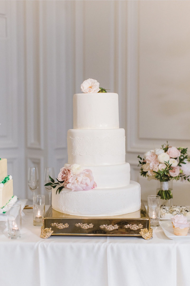 Pastels and Greenery Adorn the 19th Floor Ballroom for Olivia Whittaker ...