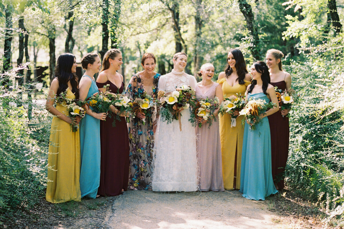 Lizzie Cochran and Chris McElrath's Ultimate Camp-Themed Wedding Weekend