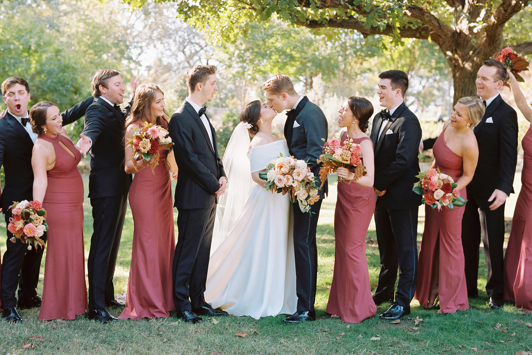 The Festive Fall Wedding of Gina Priolo and Colin Peterson