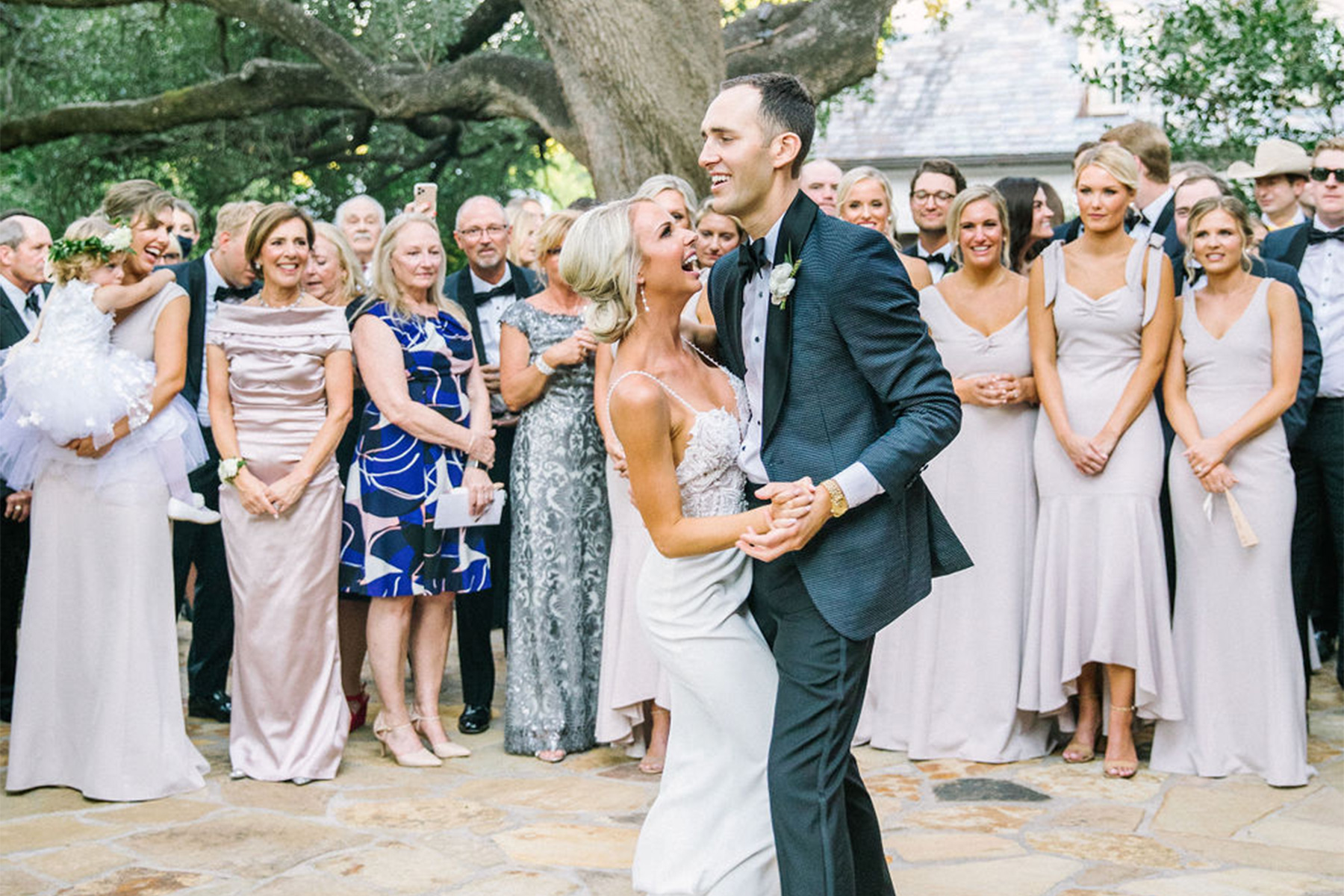 Beka Rice and Michael Levy's Stunning Garden Party Wedding