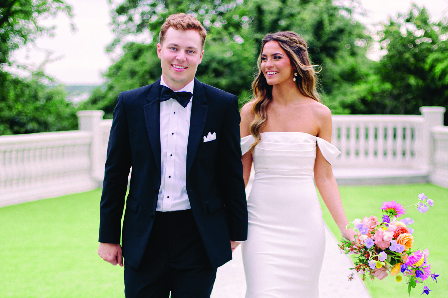 Bridal Model Mackenzie Grumbine's Says "I Do" IRL To Evan Pettit