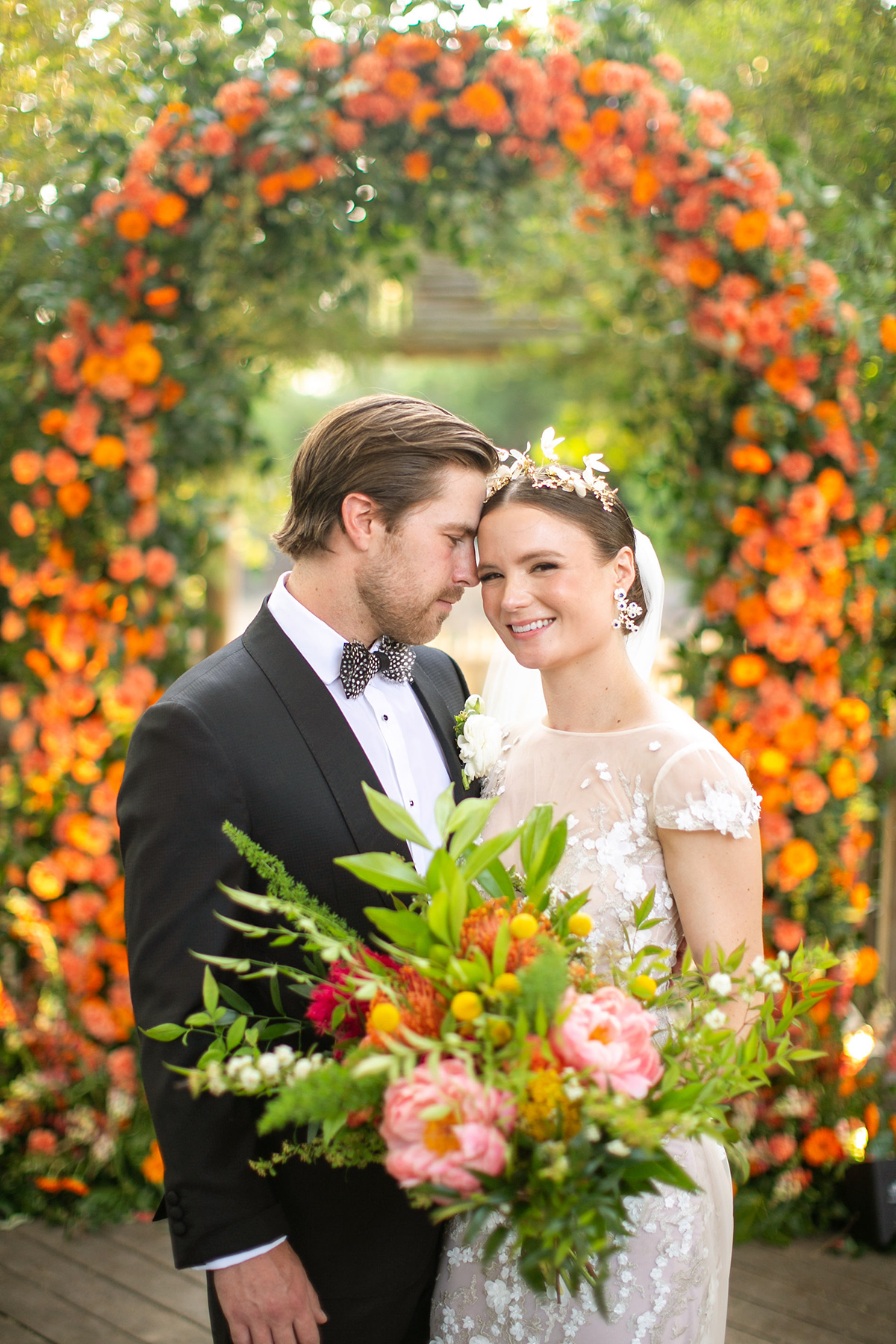 A Beekeeper Bride and Her Honey Say "I Do" in a Vibrant Fort Worth Zoo Affair