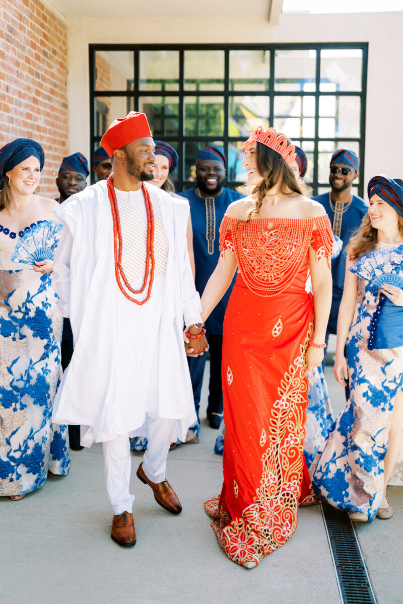 Katie-Litman-Aziz-Yakubu-Wedding-Day-Nigerian-Garments-Edo-Ceremony