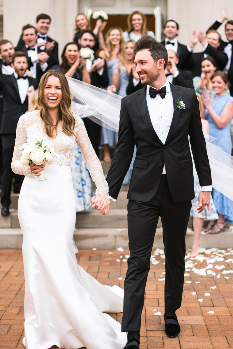 Two SMU Sweethearts Wed in a Classic and Timeless Affair at Perkins Chapel