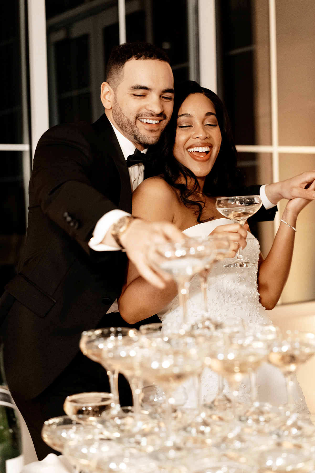 Morgan-Calhoun-William-Adams-Wedding-Champagne-Tower