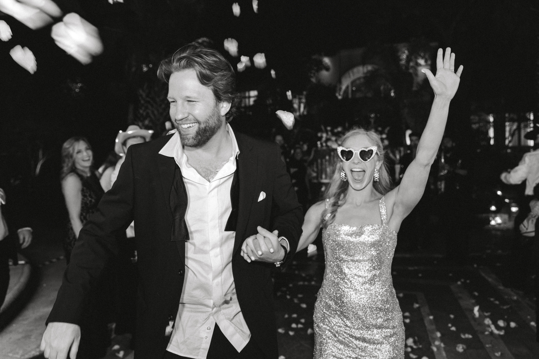 A Bride and Groom Celebrate the Start of a New Life Together With a ...