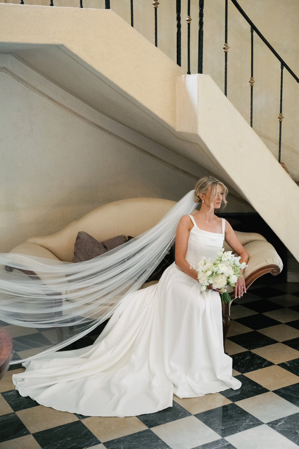 Soft Neutrals Transformed a Tent into a Dream Reception